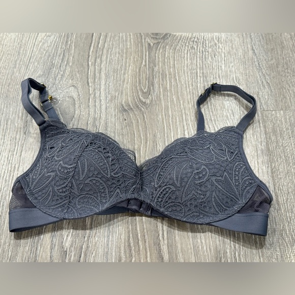 Lively | Intimates & Sleepwear | Lively Gray Bra 34a Lace Oc26 | Poshmark